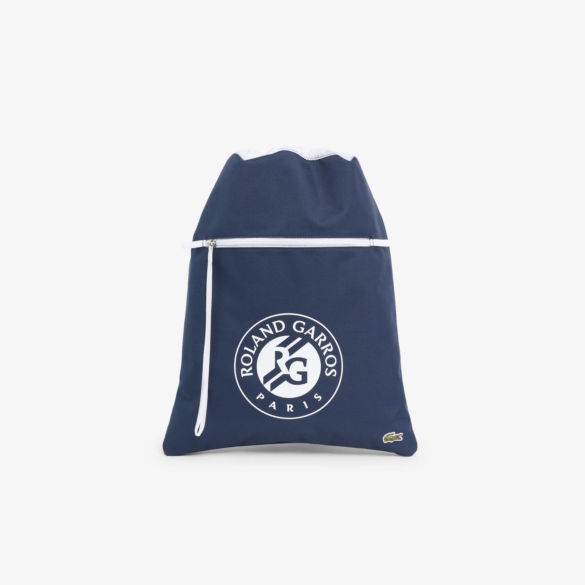 Lacoste x Roland-Garros Gymbag - Navy blue | Roland-Garros Store
