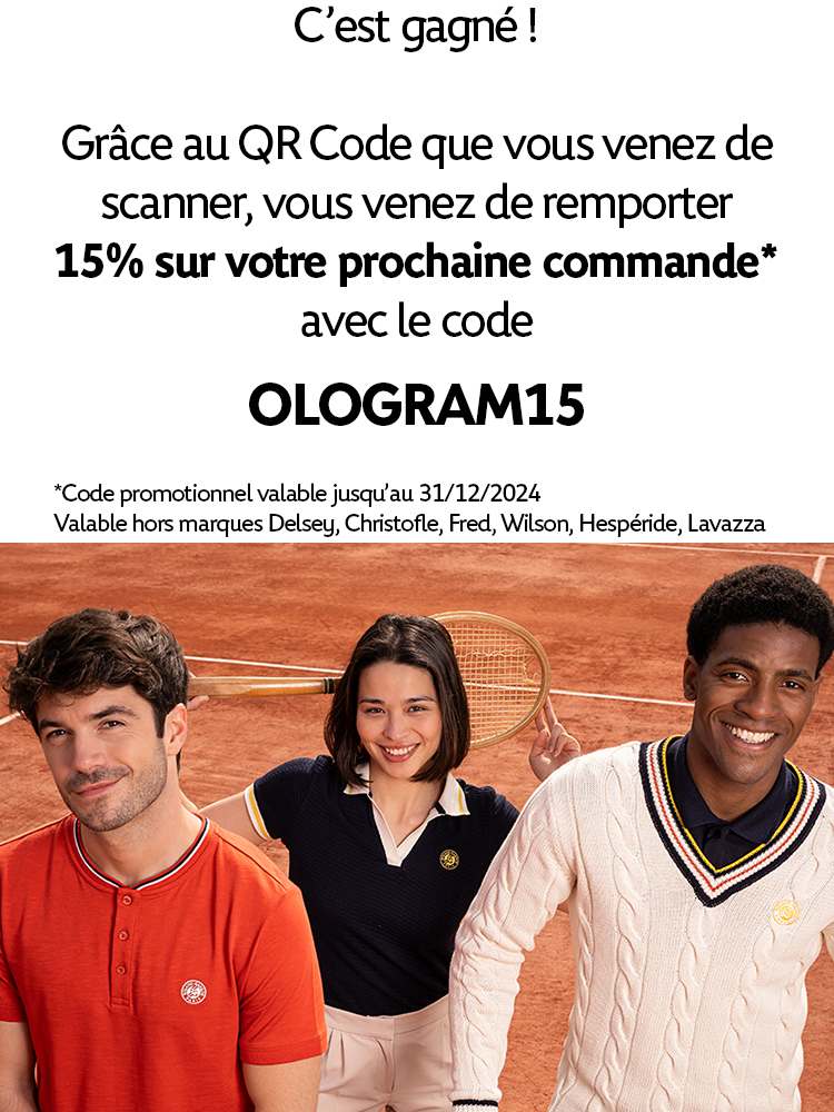 Jeu Concours OLOGRAM | Roland-Garros Boutique