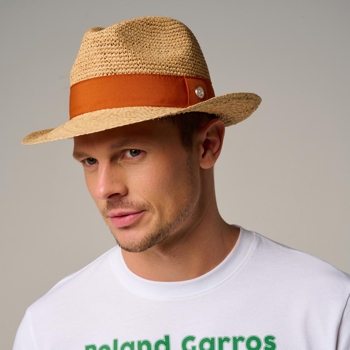 Trilby in Raffia Roland-Garros - Clay | Roland-Garros Store