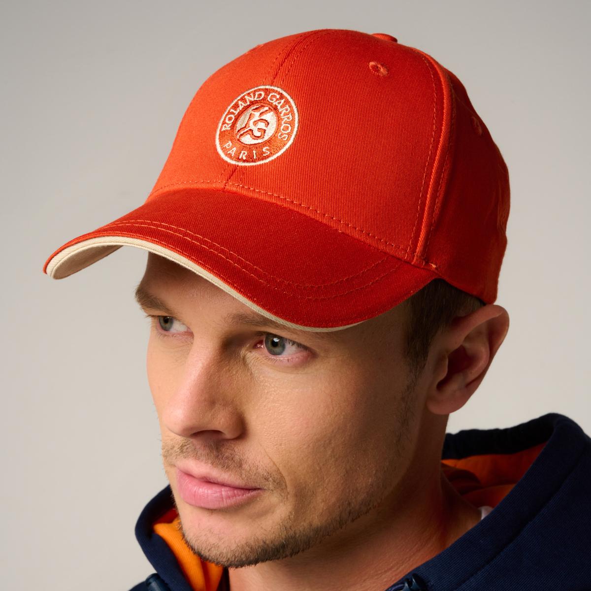 Roland-Garros Unisex Monochrome Logo Cap - Clay | Roland-Garros Store