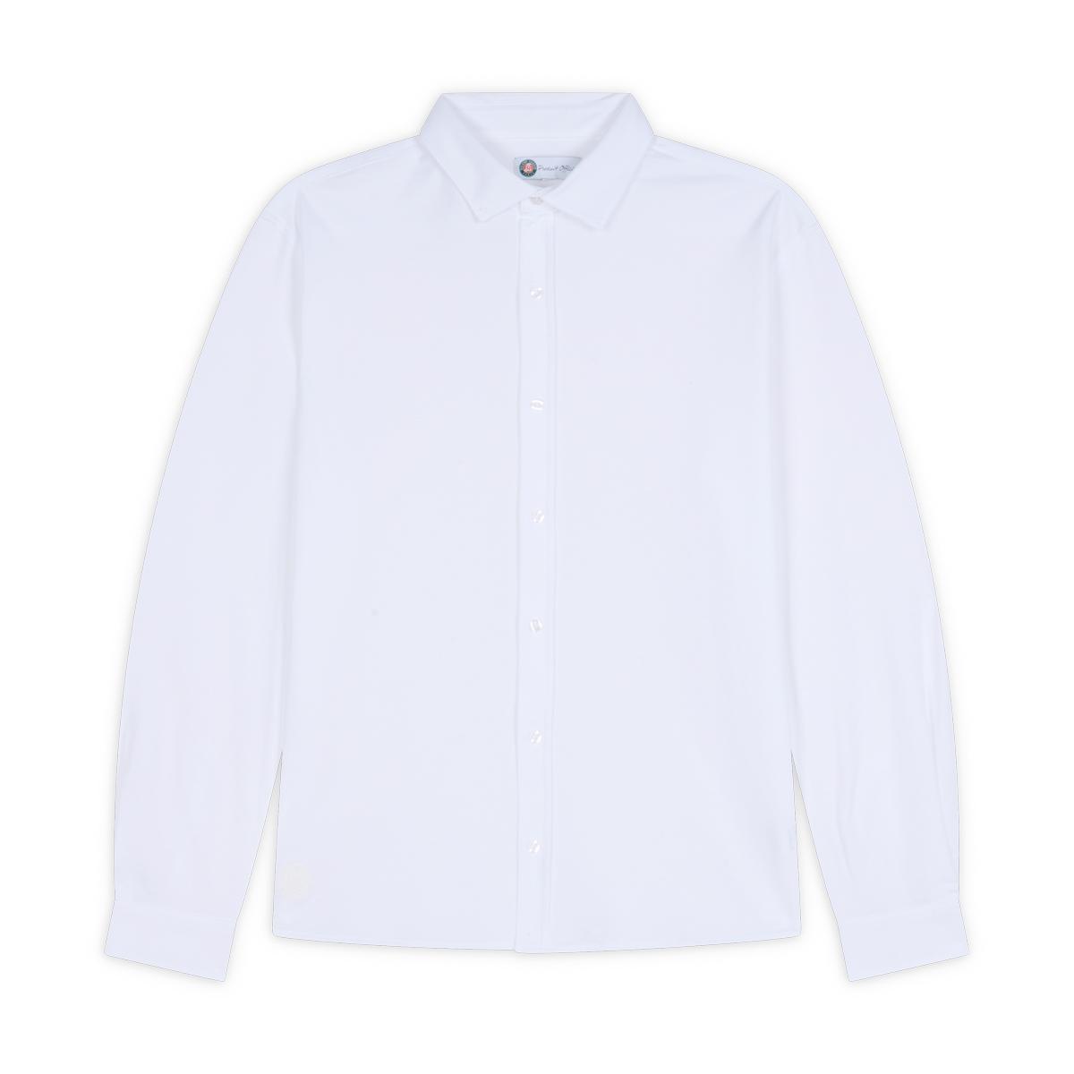 Roland-Garros man Heritage Shirt - Ecru | Roland-Garros Store