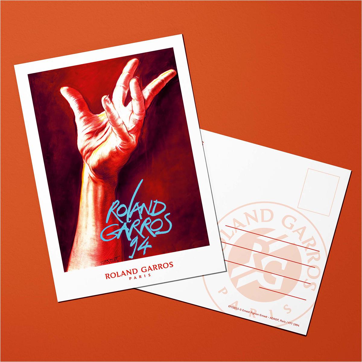 Oneart x Roland-Garros RG 1994 Postcard10.5x14.8 cm - Clay | Roland-Garros Store