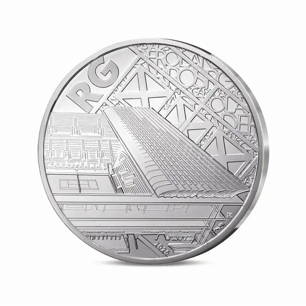 Pièce Toss 2025 de Monnaie de Paris x Roland-Garros - Argent | Roland ...