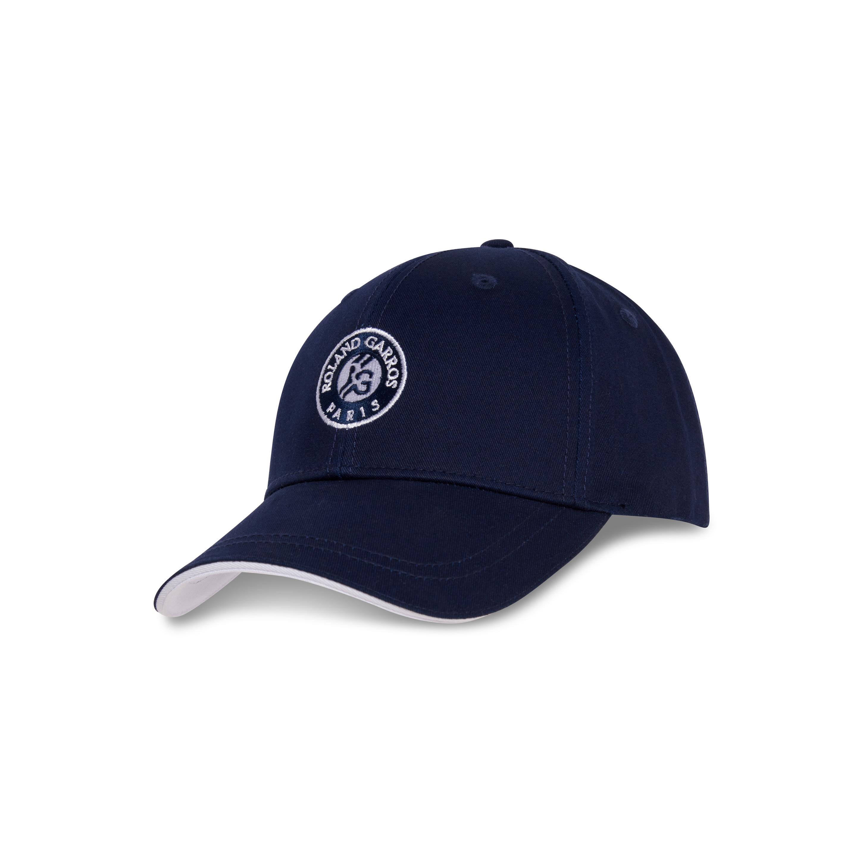 Roland-Garros Monochrome Logo Kids Cap - Navy | Roland-Garros Store