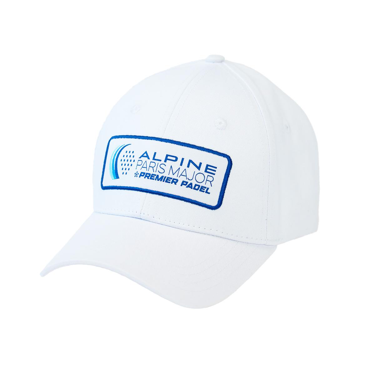2025 Alpine Paris Major Premier Padel Cap - White | Roland-Garros Store