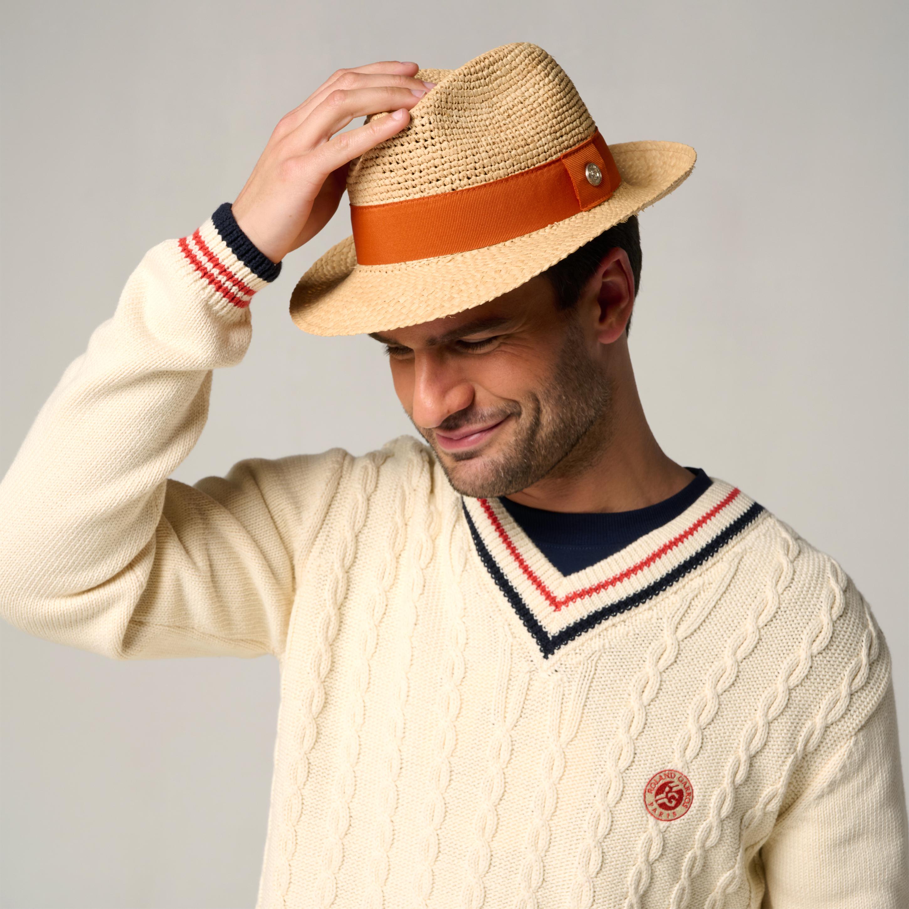 Trilby in Raffia Roland-Garros - Clay | Roland-Garros Store