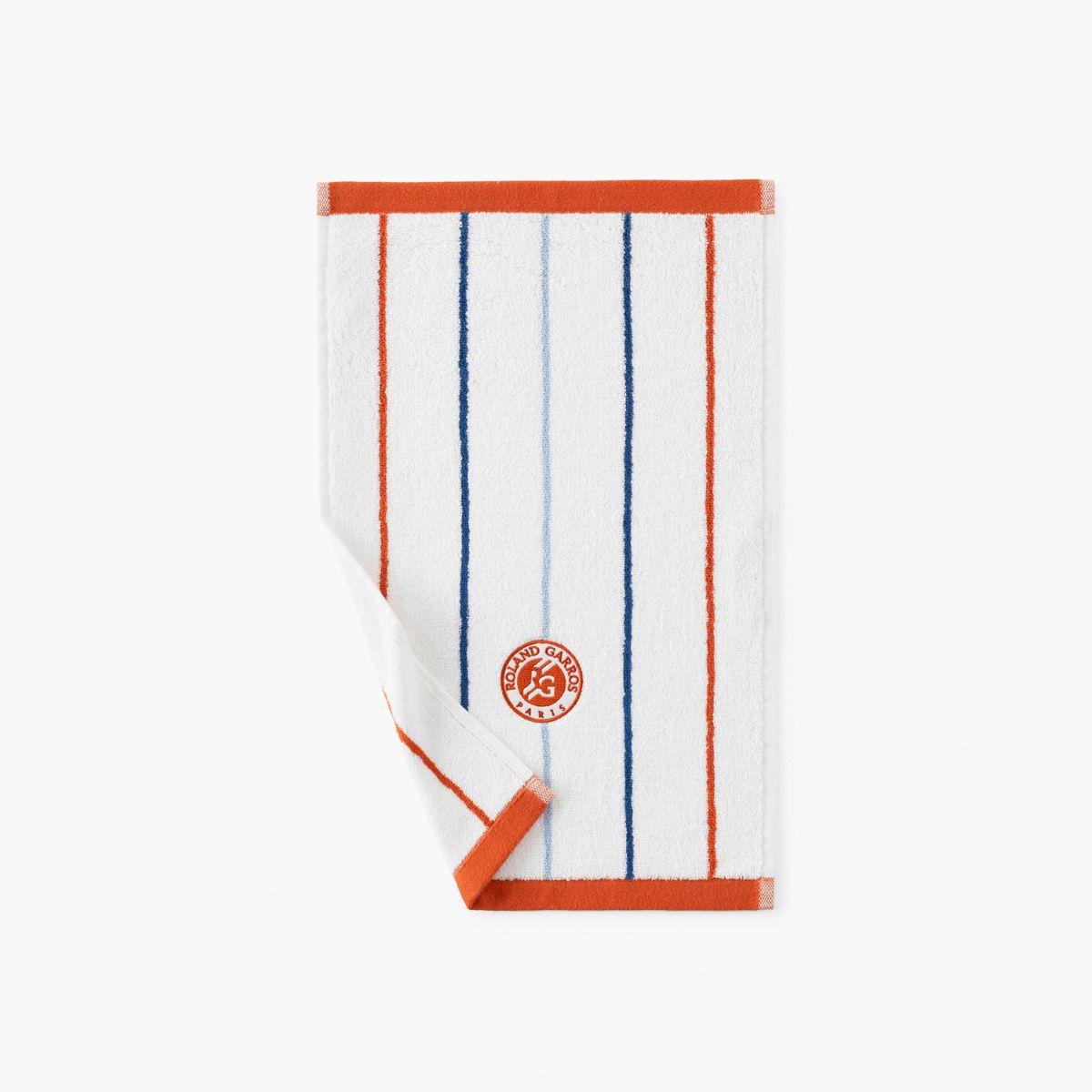 Carre Blanc x Roland-Garros Smash 30x50cm Towel - White | Roland-Garros ...