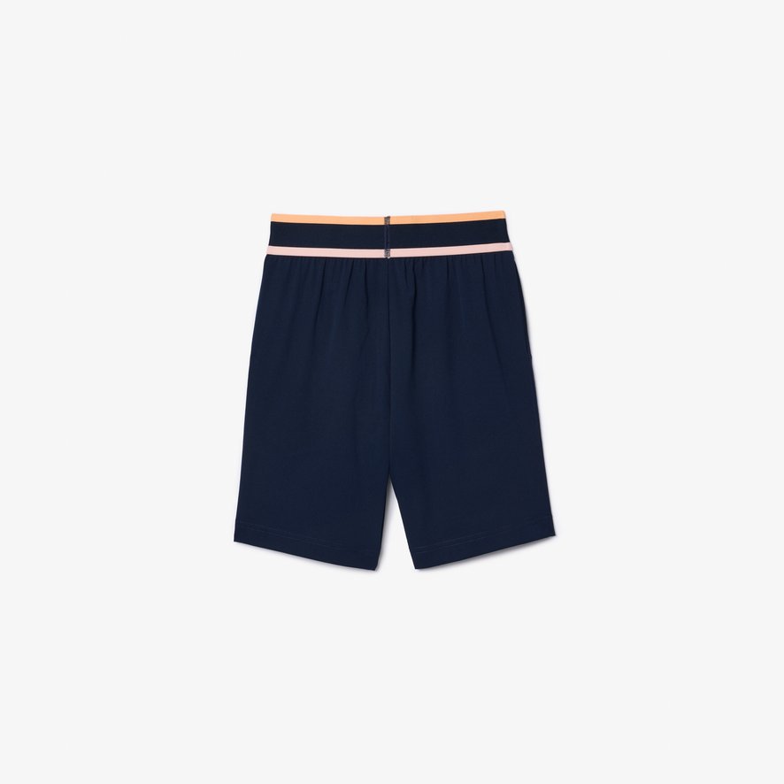 Short Ramasseur garcon Lacoste x Roland Garros Marine Roland Garros Boutique